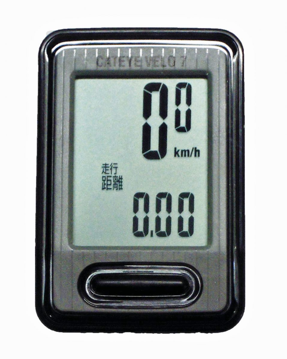 CAT EYE サイクロコンピュータ VELO7 ベロ7 CC-VL520 ｜パーツ・用品・自転車商品｜㈱サギサカ